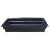 380L Extra Large Rectangular Pond Black - Reefe
