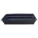 380L Extra Large Rectangular Pond Black - Reefe